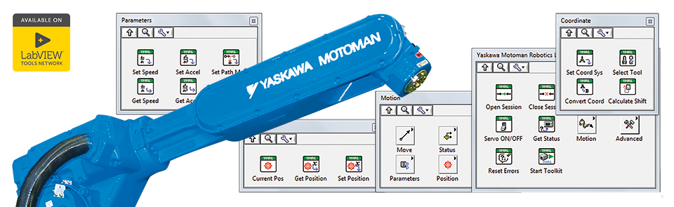 DigiMetrix Robotics Library For YASKAWA MOTOMAN DigiMetrix